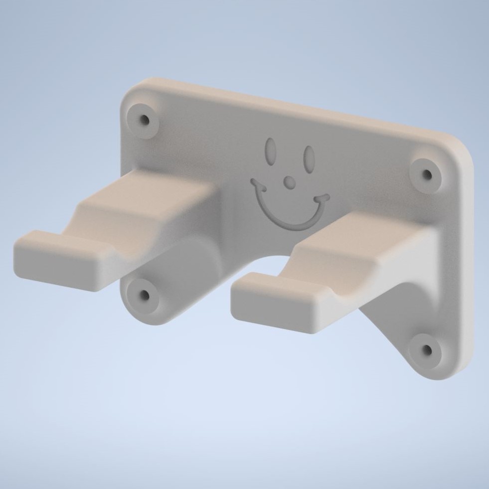 Tripod Holder, Wall Mounted Bracket by Yomomma76 | Download free STL ...