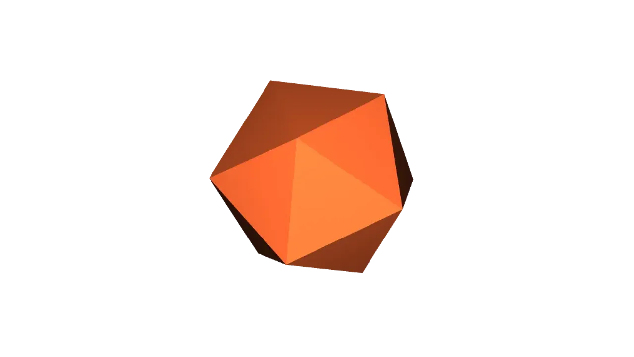 Icosahedron 3d