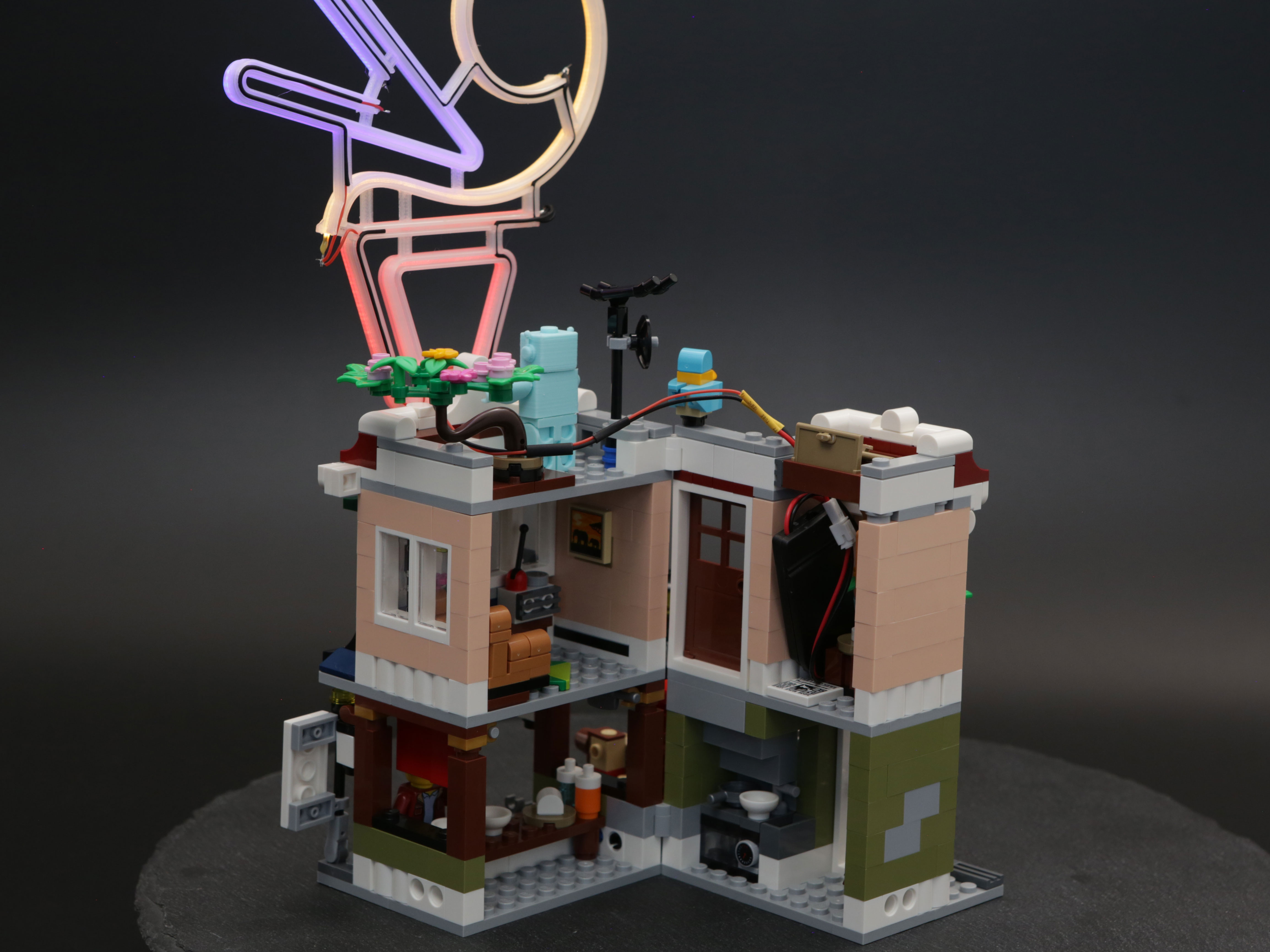 LED Noodle Shop Sign by Adafruit | Download free STL model | Printables.com