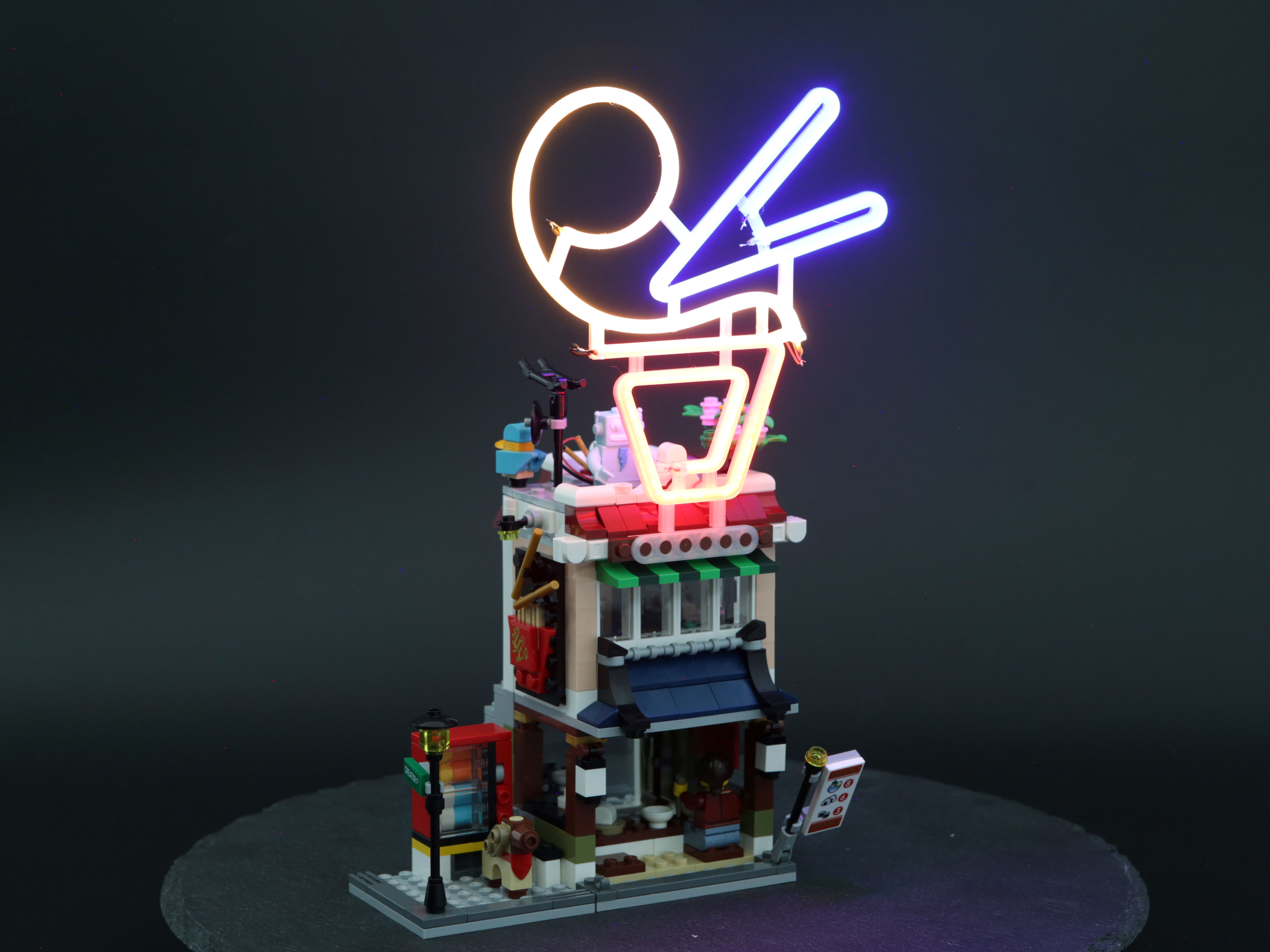 LED Noodle Shop Sign by Adafruit | Download free STL model | Printables.com