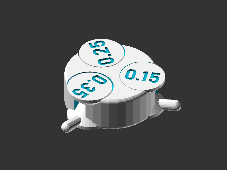 Clearance Test PIP (small diameter) by Jack | Download free STL model ...