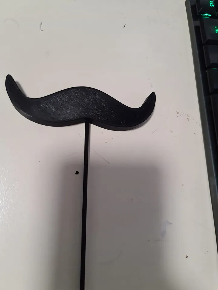Moustache on a Stick Party Favour/Prop by JaquesTheMonkey | Download ...