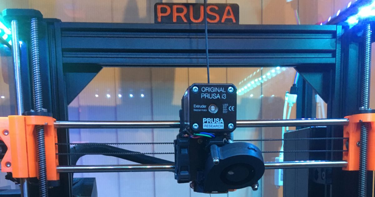 Prusa Logo for Bear Upgrade by MajorOCD | Download free STL model ...