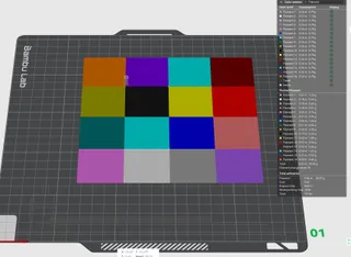 Bambu Lab X1CC AMS Colour flush testing - Test process by GuyH ...