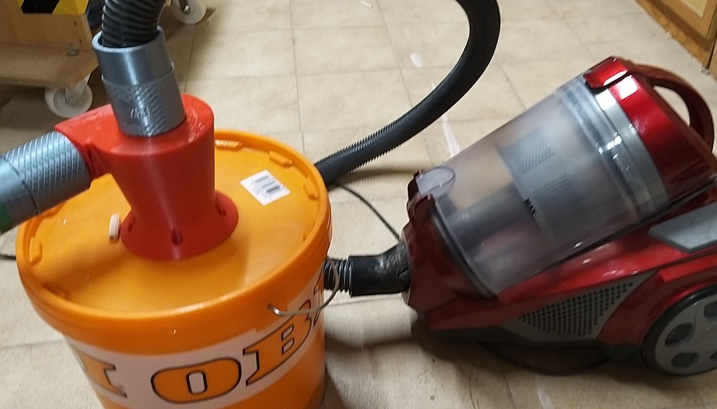 OSVAC Cyclone for Buckets by Maxter3D | Download free STL model ...