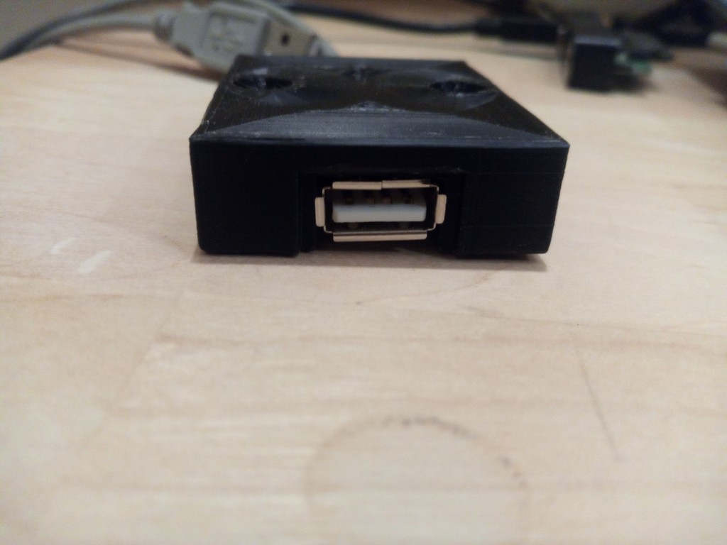 USB Extension Desk Mount 1-9x by Maxter3D | Download free STL model ...