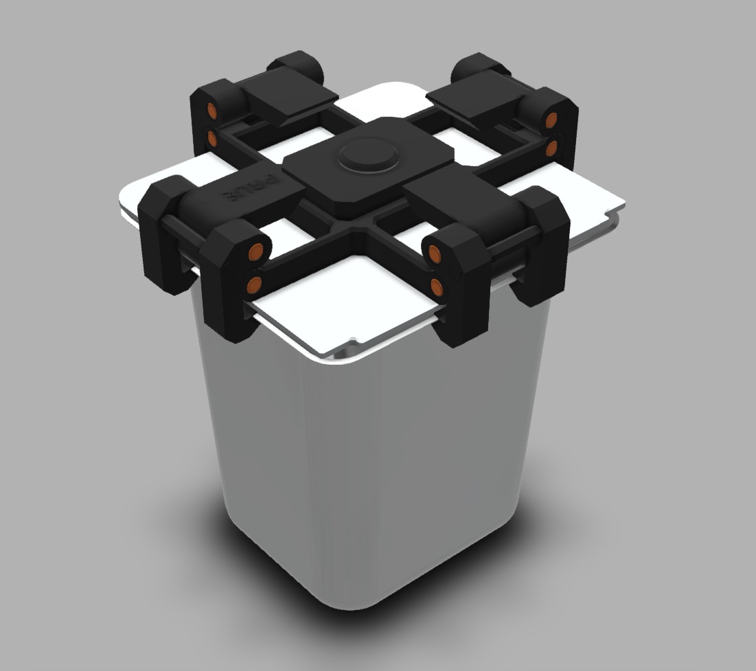 CW1 IPA tank cover - locking system by Prusa Research | Download free ...