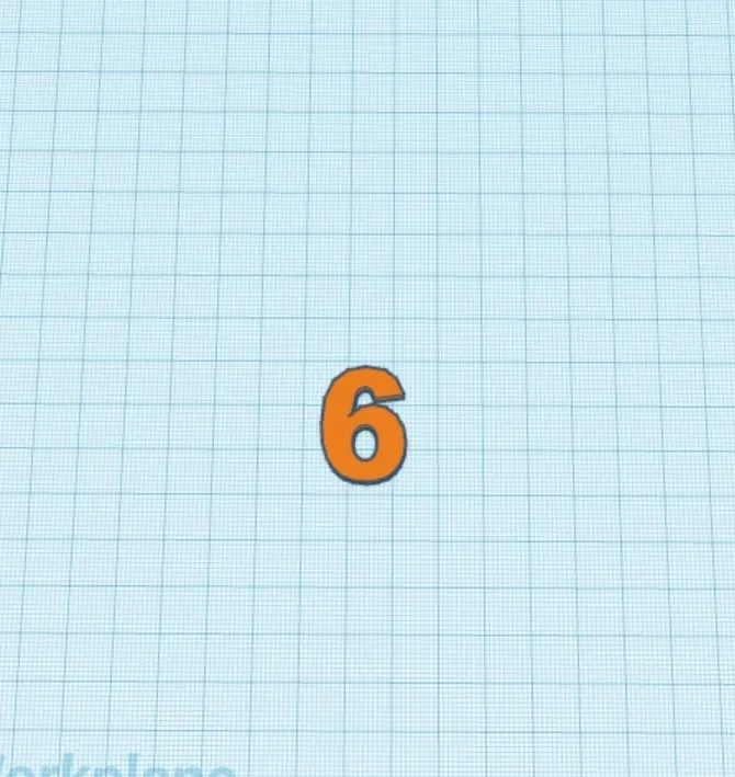 number 6 by chananel | Download free STL model | Printables.com