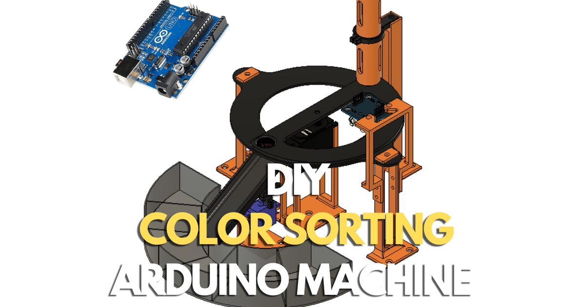 Color Sorting Machine Arduino Controlled By Carlos 3d Download Free