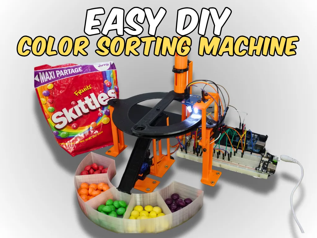 Color Sorting Machine | Arduino Controlled by Carlos 3D | Download free ...