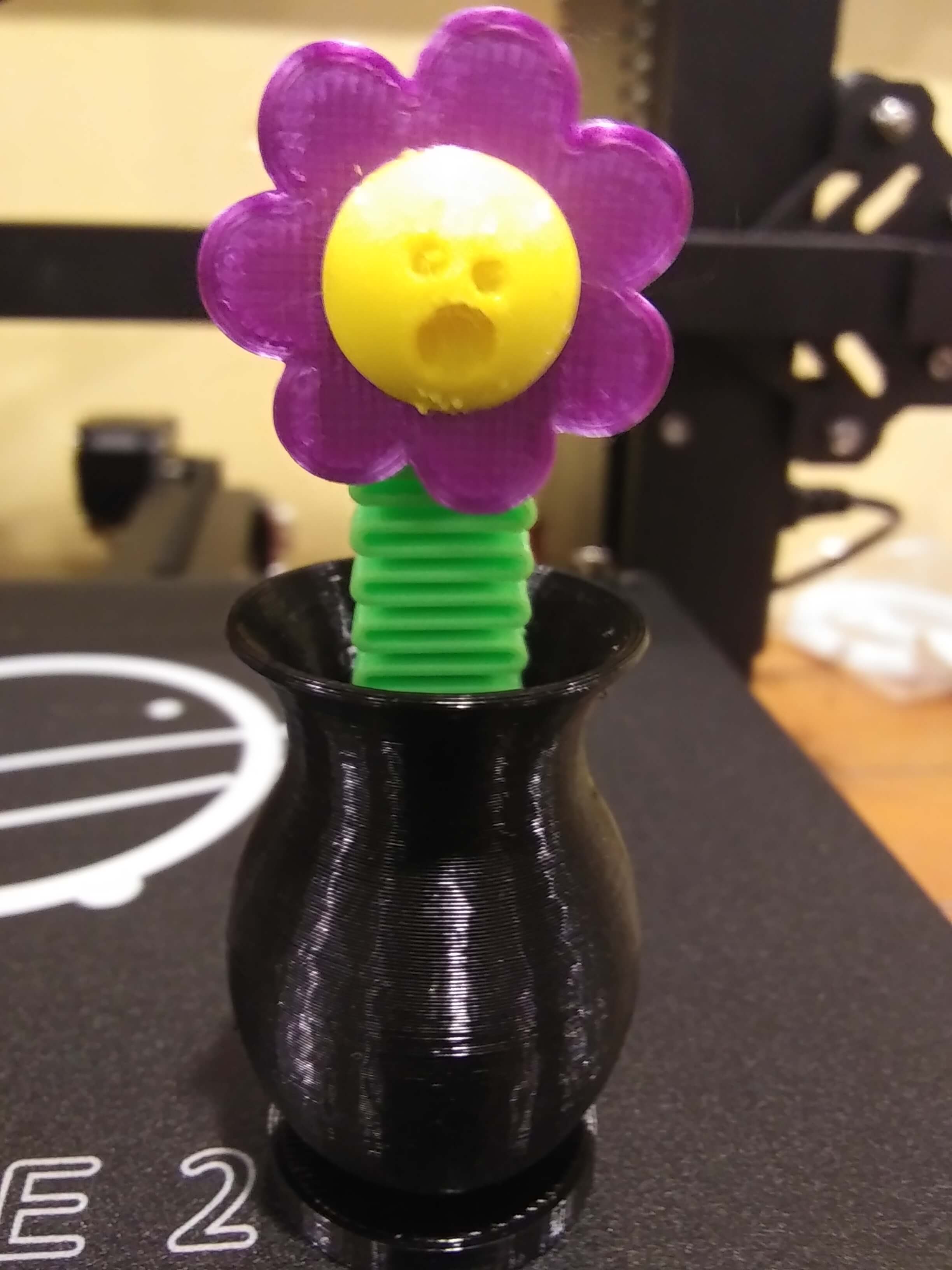 (emoji) Bobble Flower by Robo_Kong | Download free STL model ...