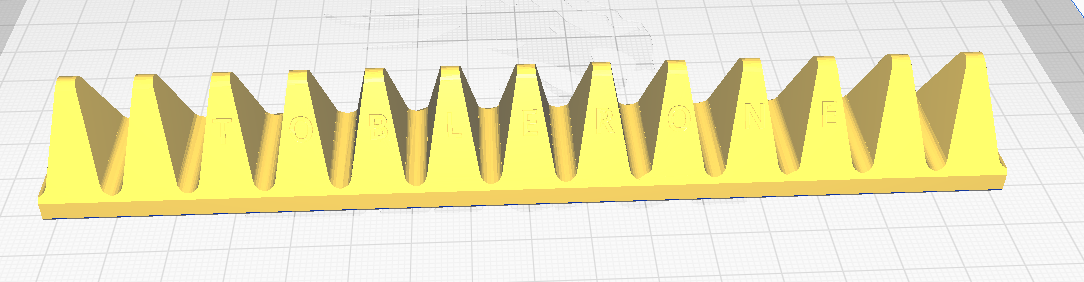 toblerone et sa boite by inventor29 | Download free STL model ...