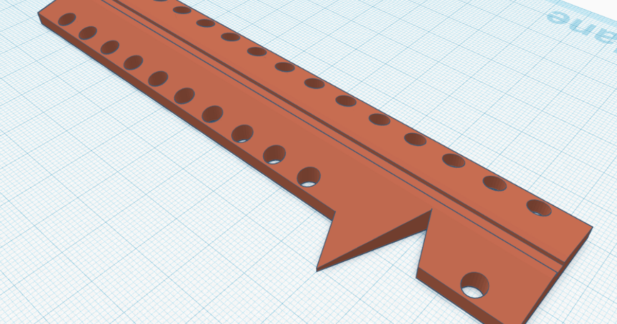 Ruler for drawing Zigzags on graphs by Leon Knowles | Download free STL ...