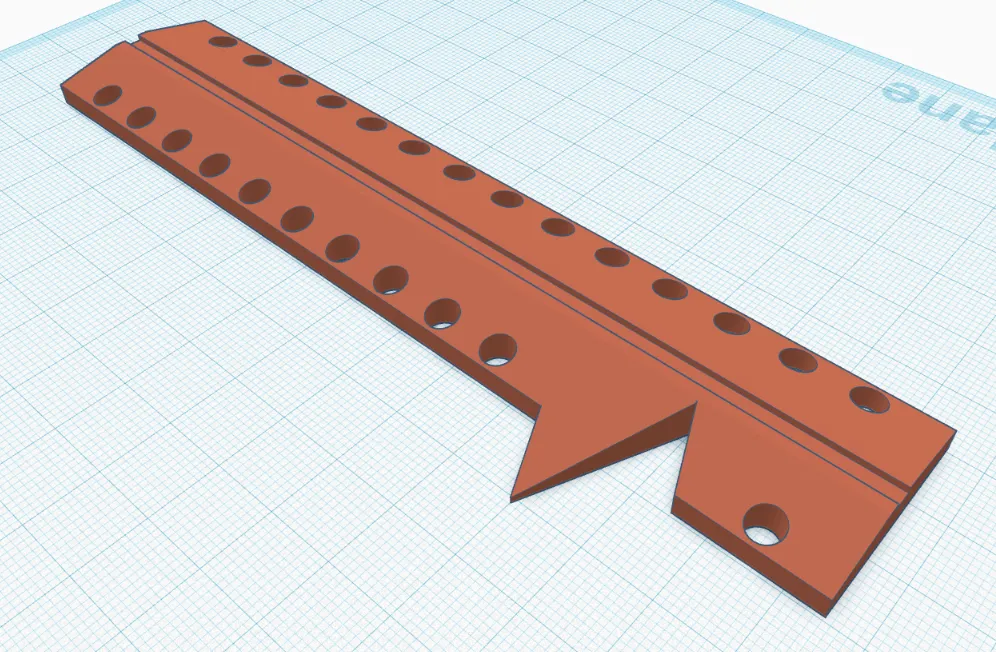 Ruler for drawing Zigzags on graphs by Leon Knowles | Download free STL ...