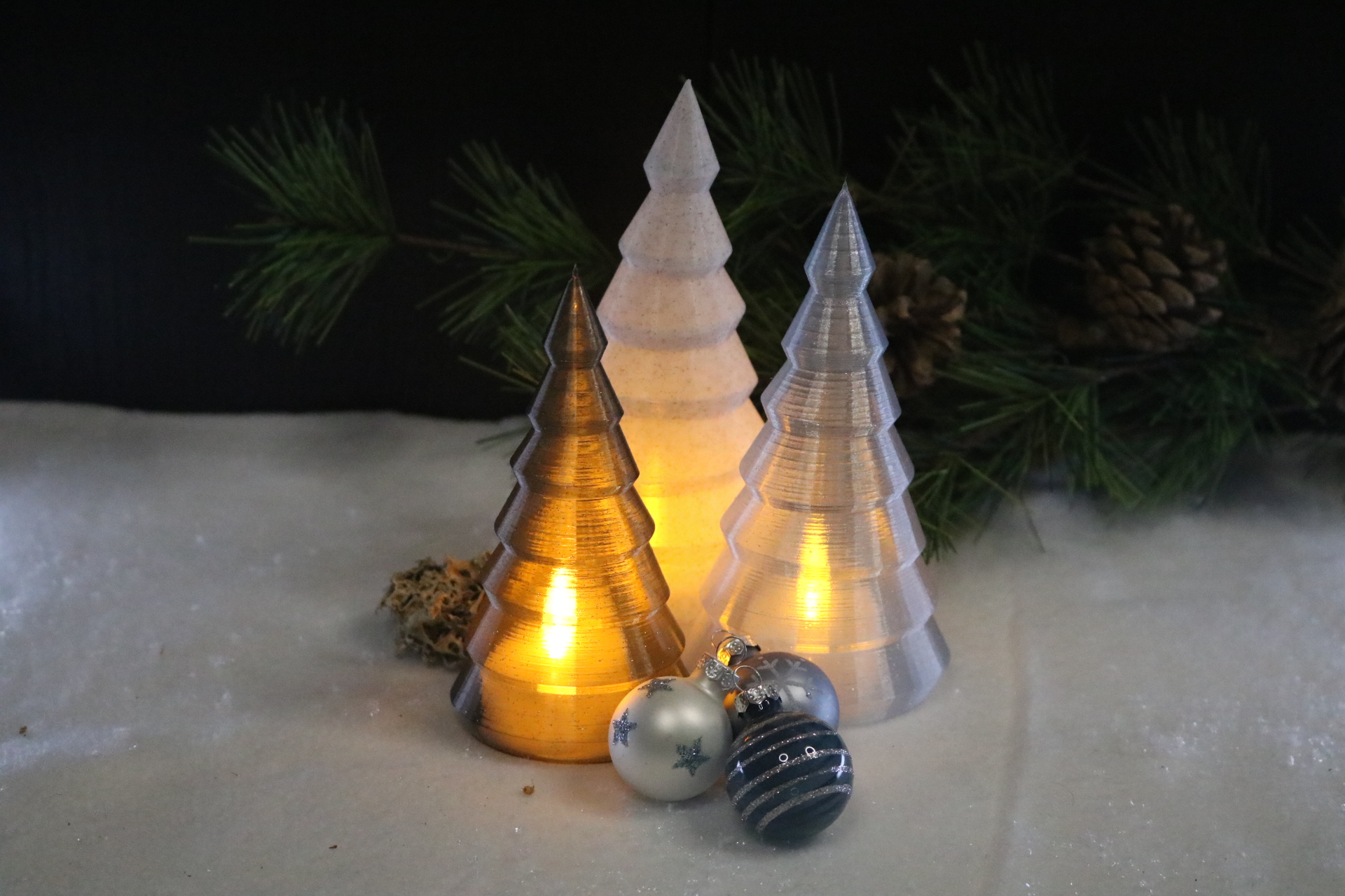 Sleek Christmas Tree (vase mode) by _FirstLayer | Download free STL ...