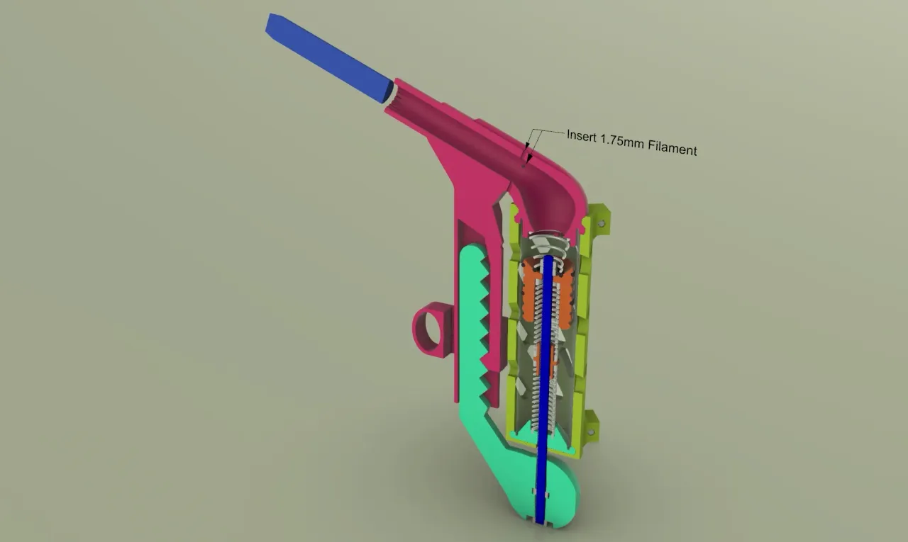 Staff Whacker 5001 - Nerf Blaster by Ubermeisters | Download free STL ...