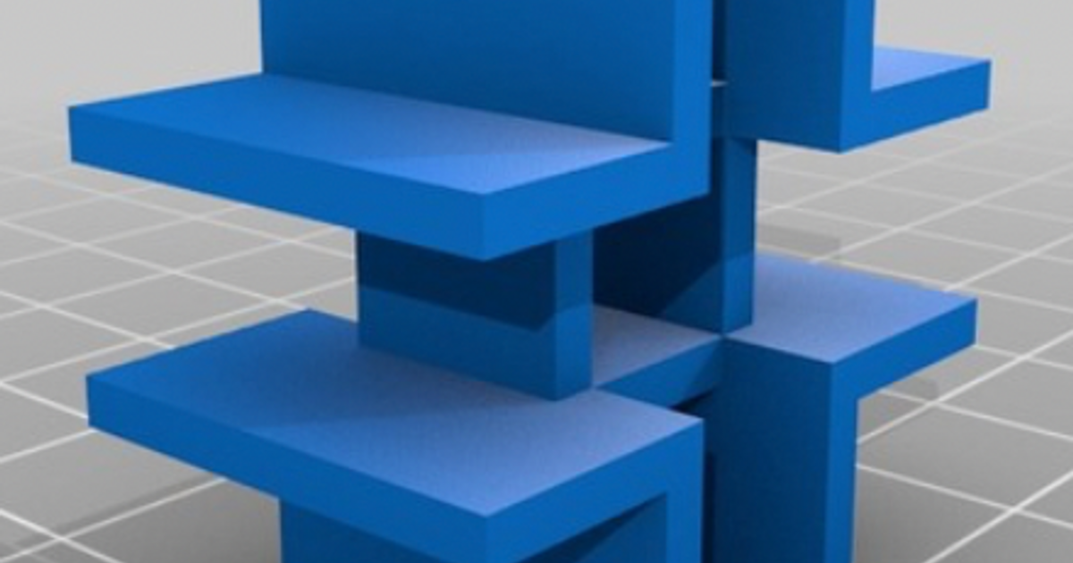 Block connector by AMCDawes | Download free STL model | Printables.com