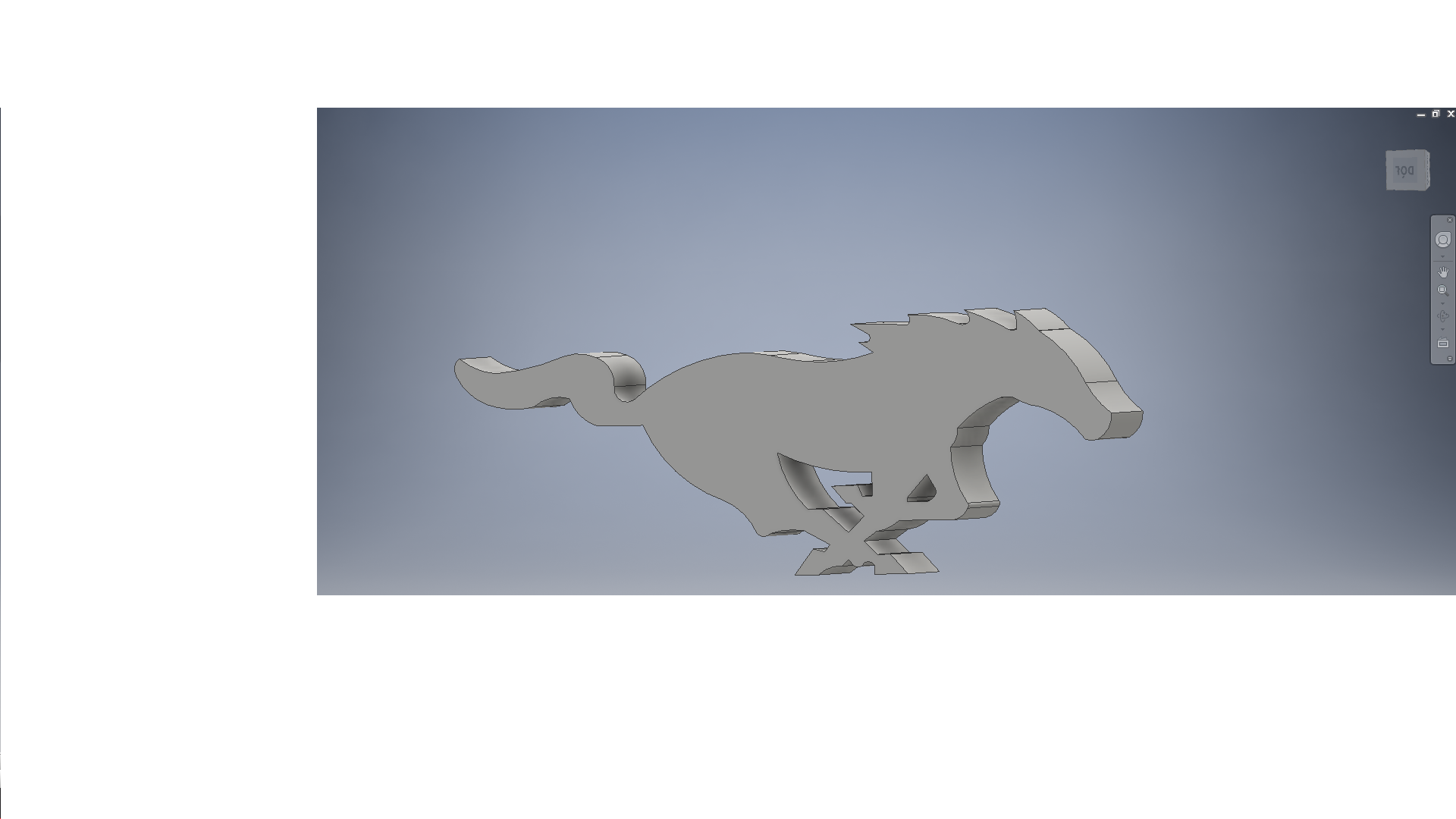 mustang logo by Obi Kenobi | Download free STL model | Printables.com