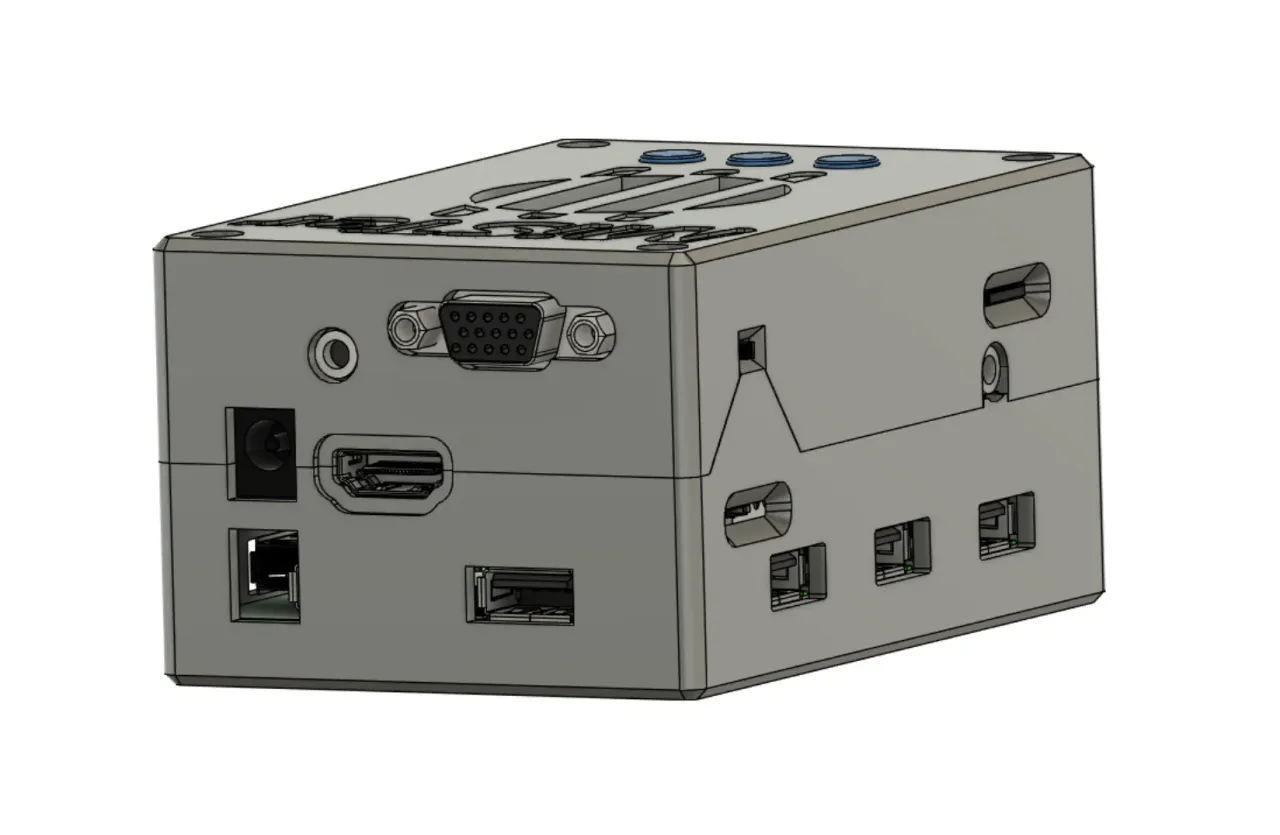 MiSTer FPGA Compact Case by Retro Frog | Download free STL model ...