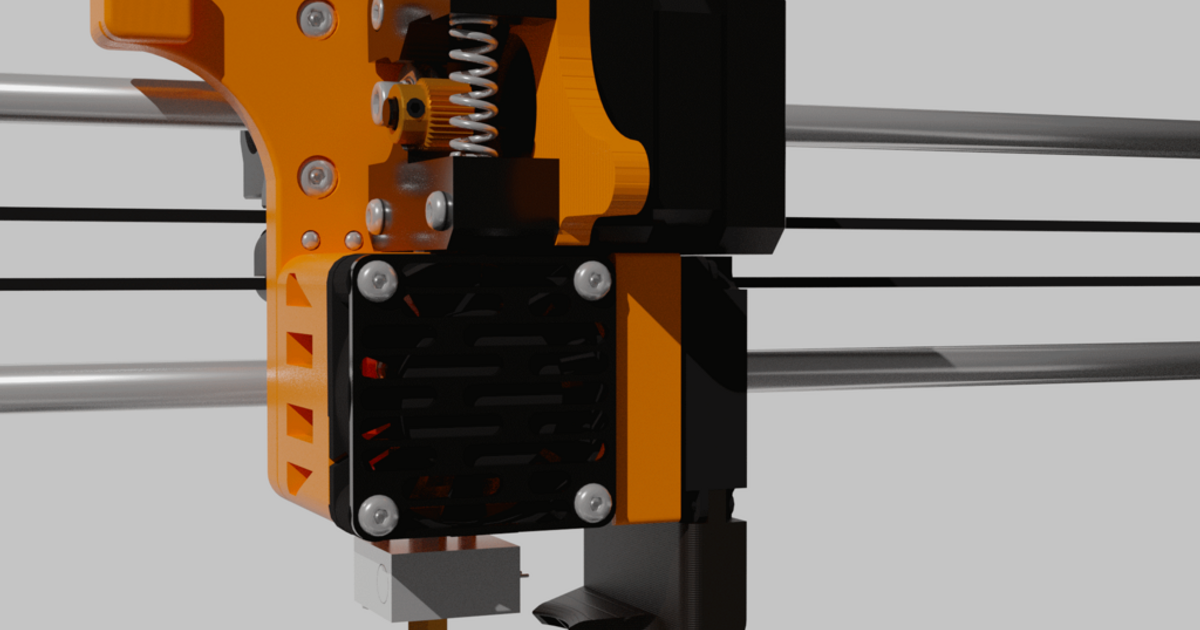 Anet A8 | Creality Hotend Mount von Salt | Kostenloses STL-Modell ...