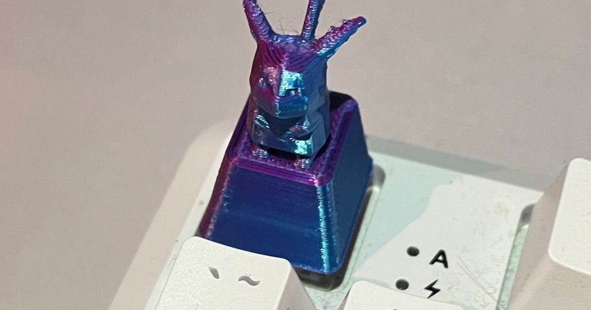 Pikachu Keycap by Bignozz | Download free STL model | Printables.com
