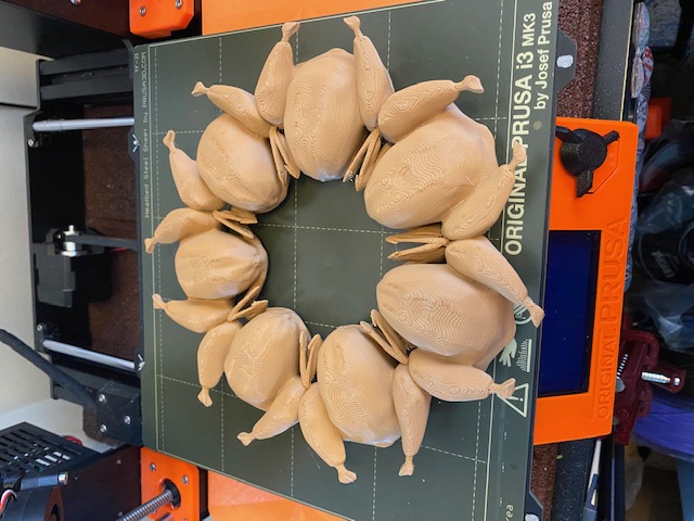Turkey Wreath by LizzB | Download free STL model | Printables.com