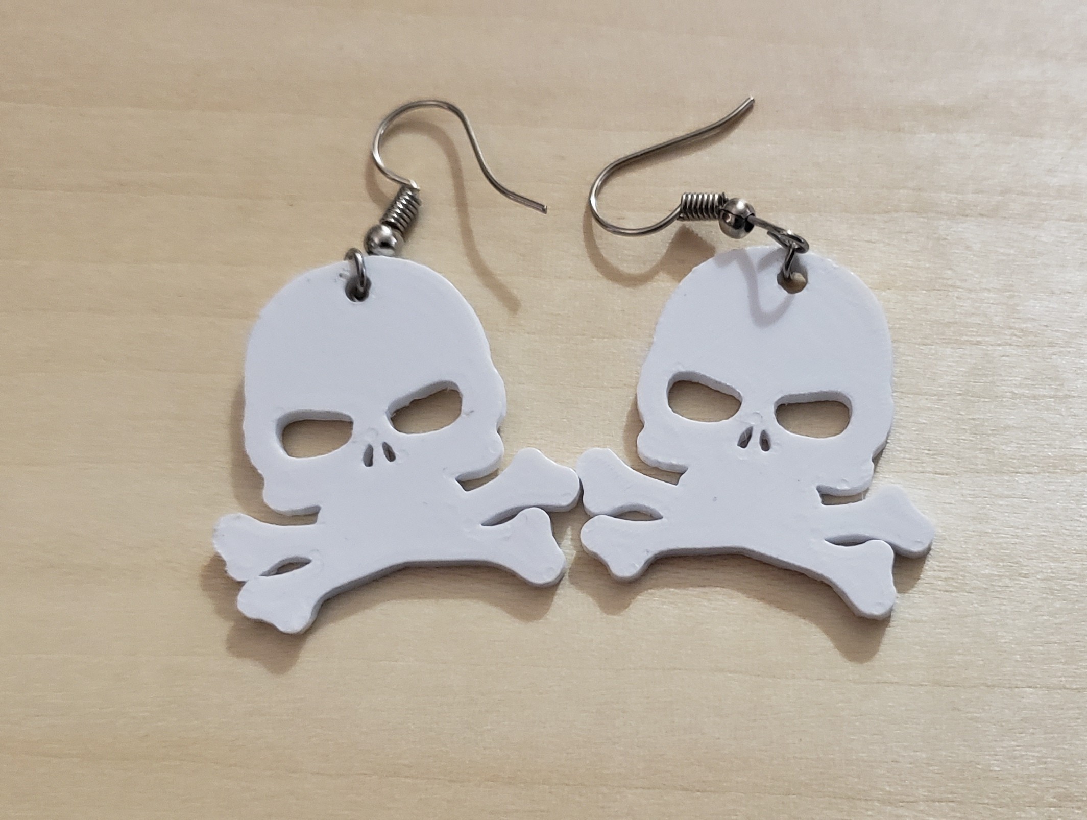 Skull earing by Ryan | Download free STL model | Printables.com