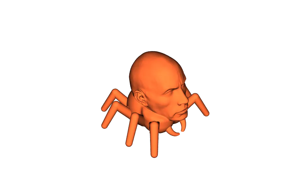 The Arocknid (The Rock + Gizo The Spider) - No Supports by ThinAir3D ...