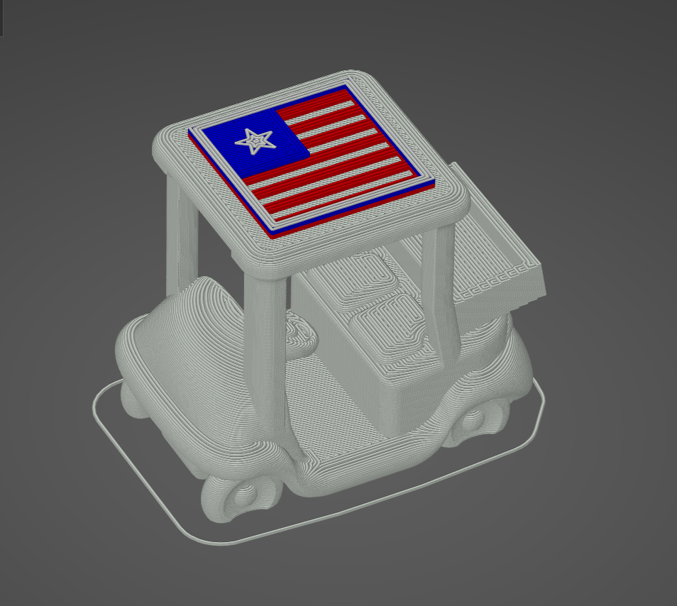 E3D Buggy | Stars and Stripes by Mr. Wayne | Download free STL model ...