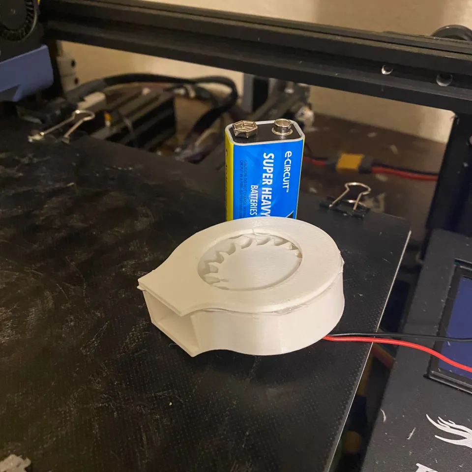 Radial fan by Dakota Stephenson | Download free STL model | Printables.com