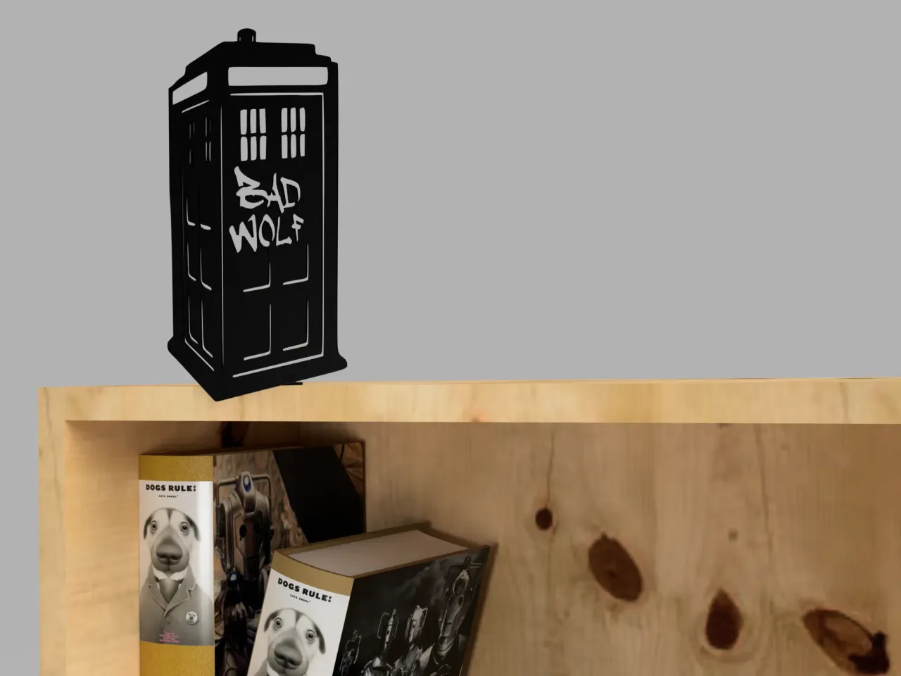 Tardis Sign Bad Wolf
