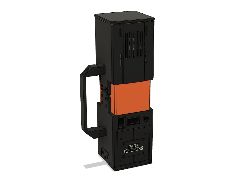 Powerful 100W Flashlight by Newtle Kim | Download free STL model ...