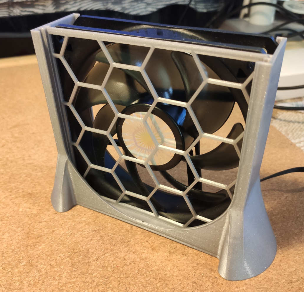Lazy Printer's Fume extractor for 120mm PC fans by unipear | Download ...