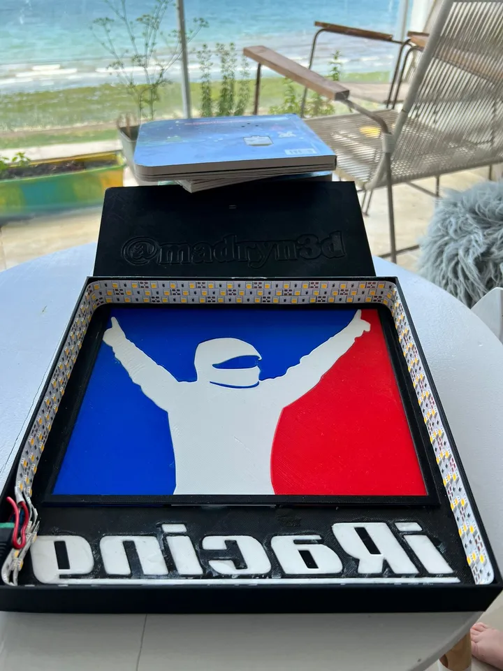 iRacing Logo Lamp Led by @Madryn3d | Download free STL model ...