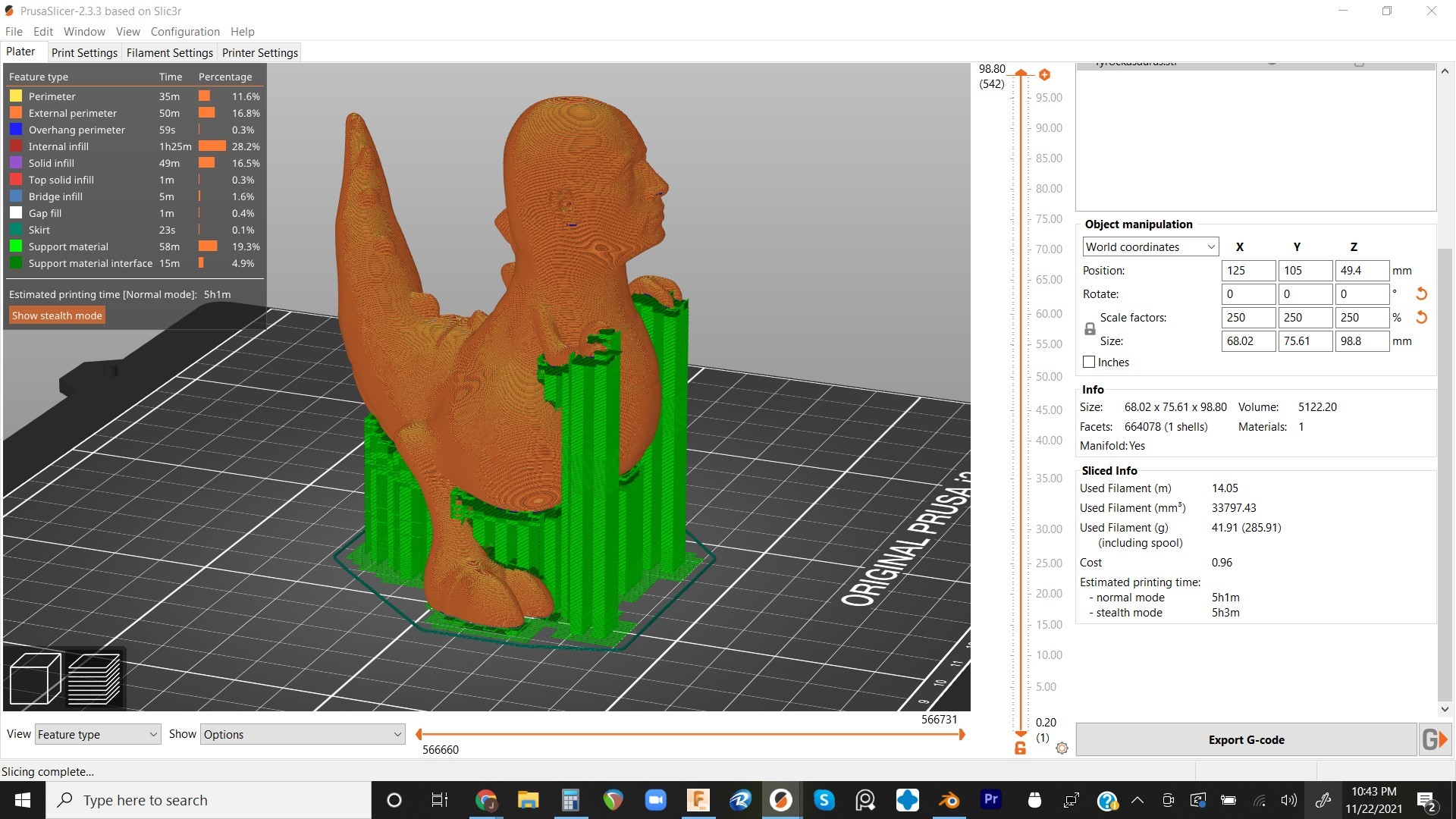 TyRockosaurus Rex by ThinAir3D | Download free STL model | Printables.com