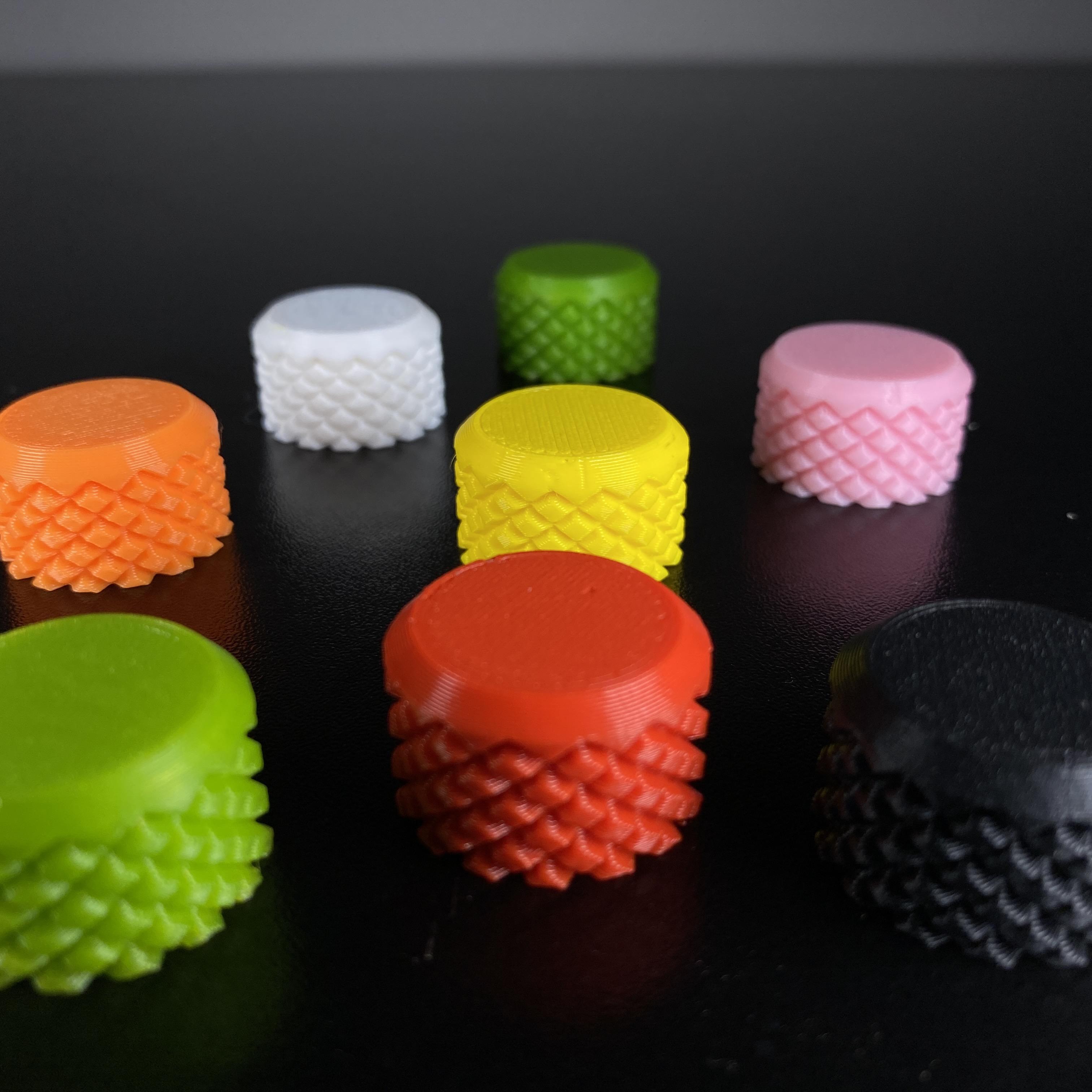 Knurled Fidget Bolt Keychain by ThinAir3D | Download free STL model ...