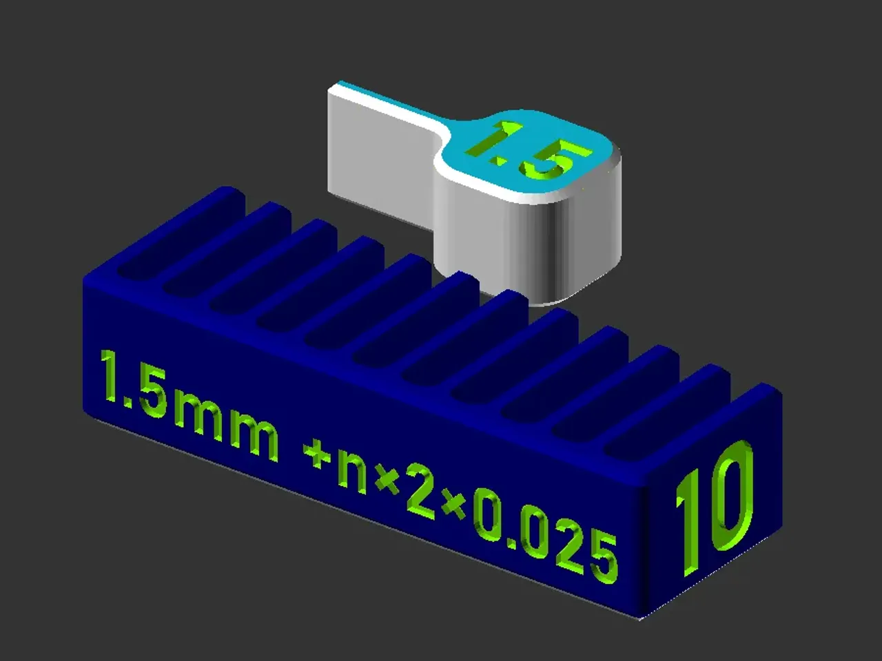 Tolerance Test by Jack | Download free STL model | Printables.com