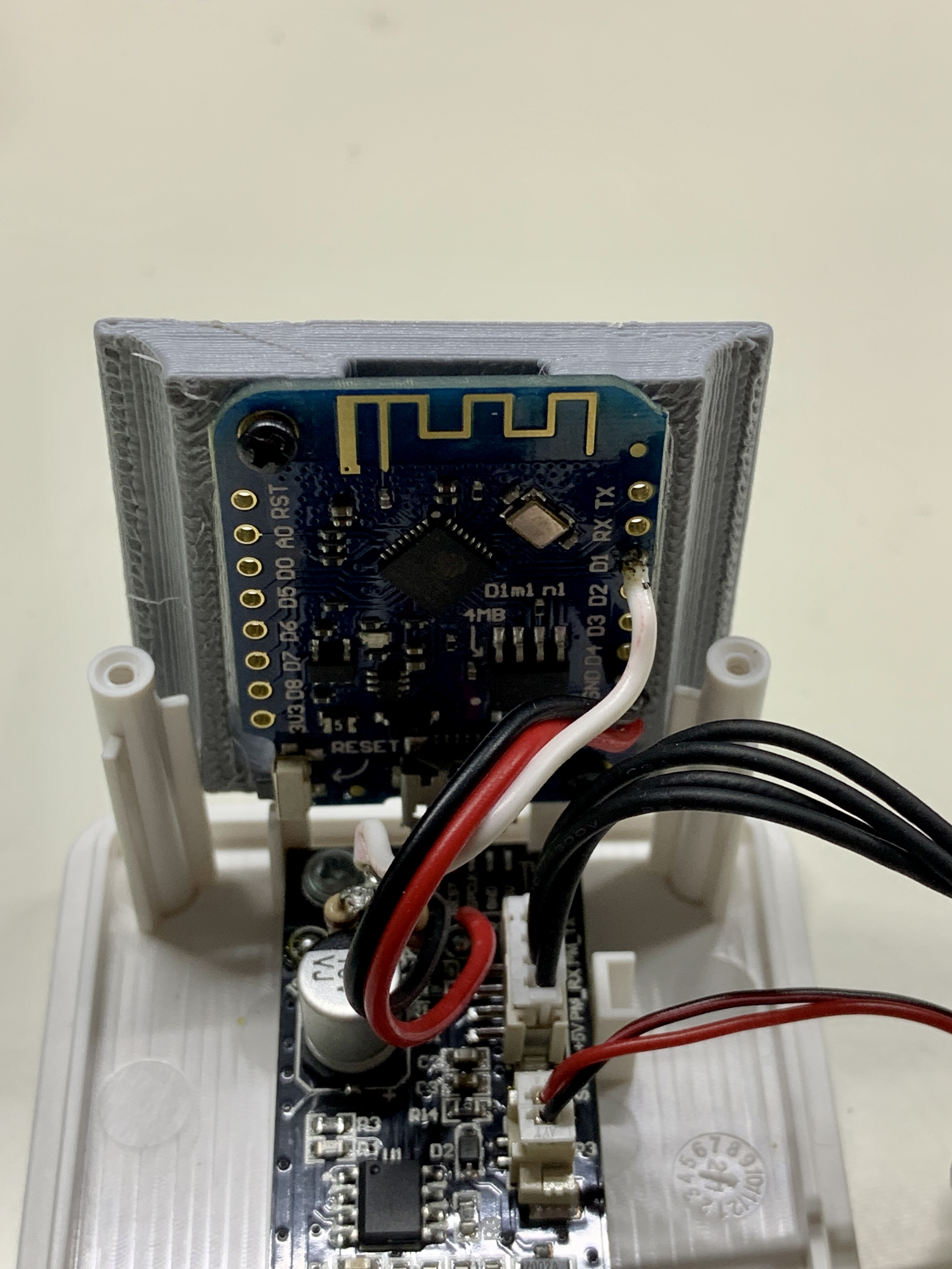 Mounting for D1 mini on IKEA Vindriktning by db3jhf | Download free STL ...