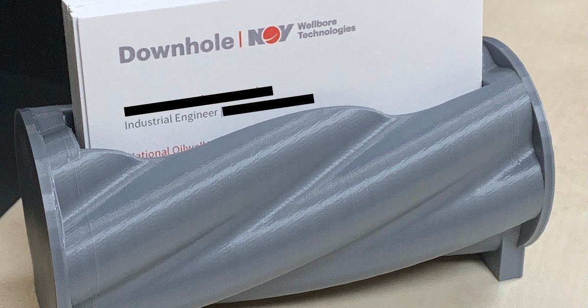 Power Section Rotor Card Holder by Hesed | Download free STL model ...