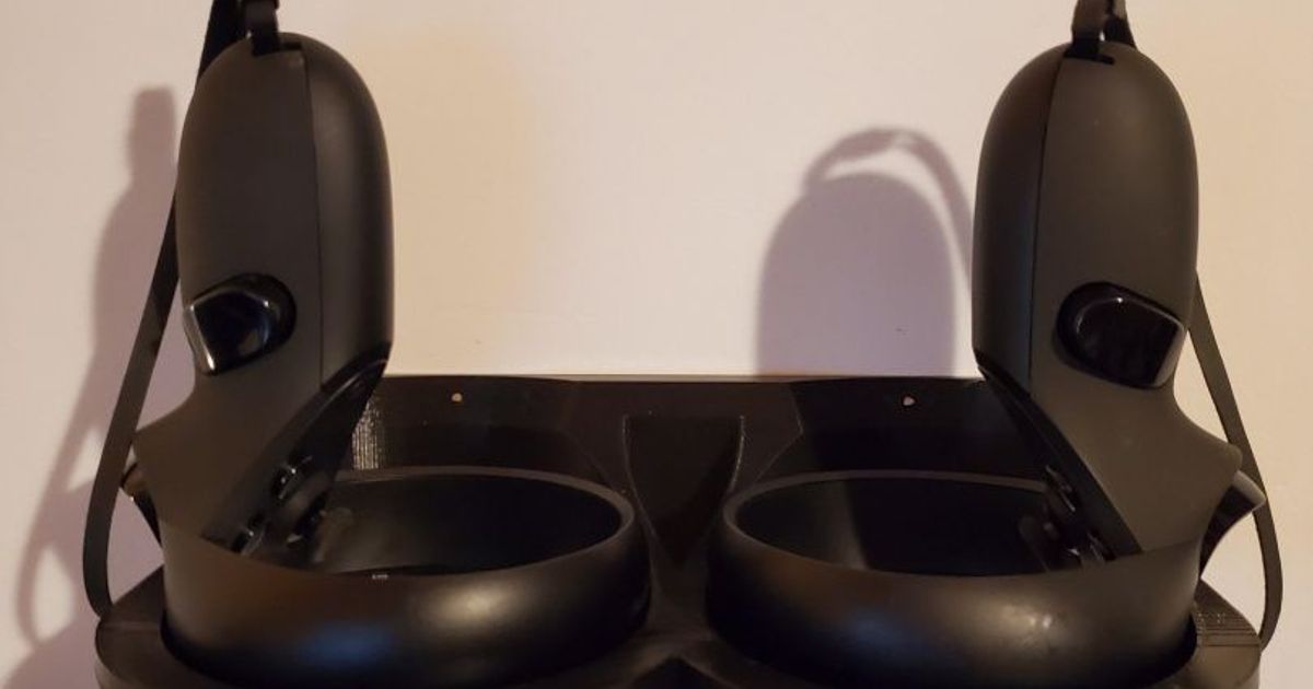 Oculus Rift S VR Controller Wall Mount by TheBeardedWizrd | Download ...