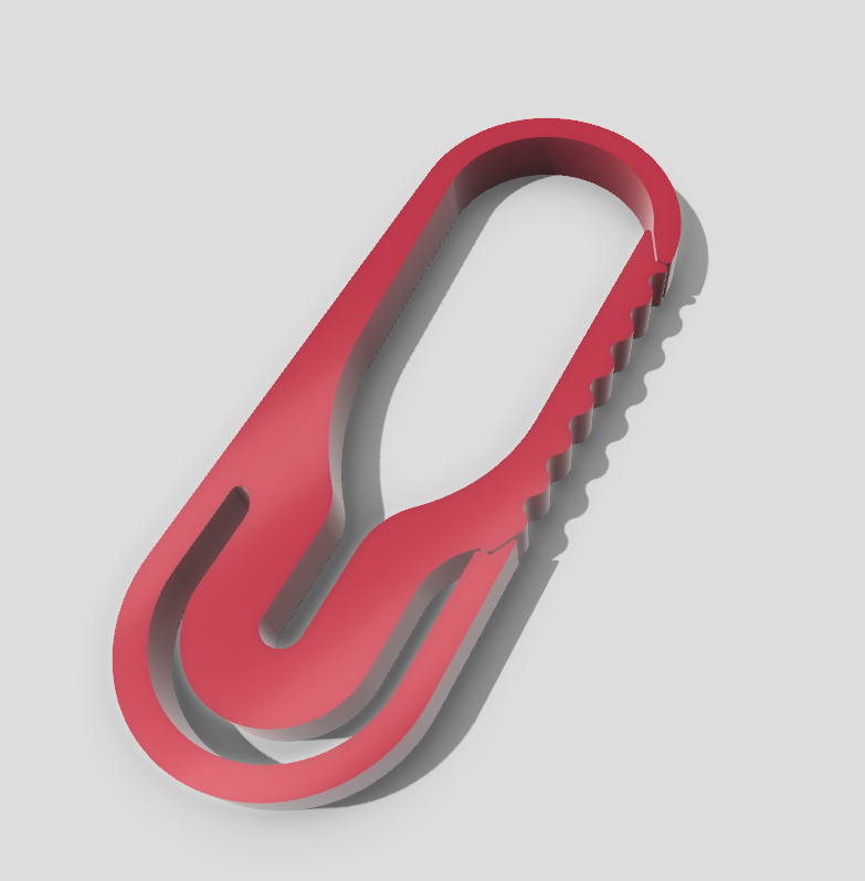 Simple keychain carabiner by Printonaut | Download free STL model ...