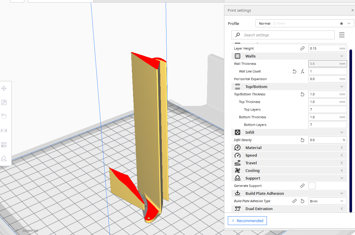 FPVWRA spec wing elevon flap by FPV3D | Download free STL model ...