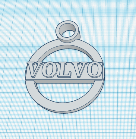 VOLVO_keychain by rebel | Download free STL model | Printables.com