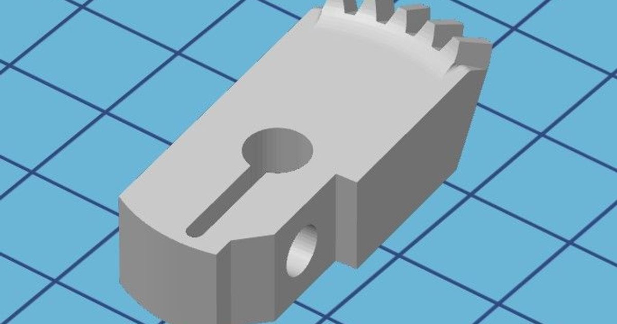 Singer Touch&Sew 764 Stitch Selector Gear by Tbah | Download free STL ...