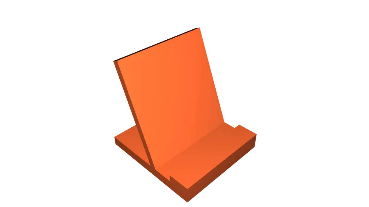 Mobile stand by Juraj Hradský | Download free STL model | Printables.com