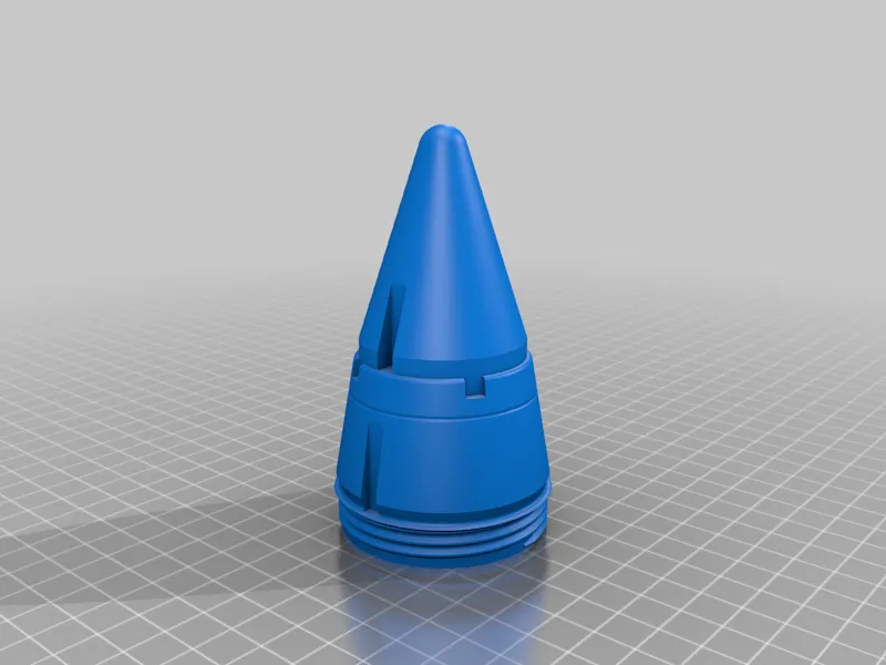 Coin bank slotted top for 8.8cm shell by hi_im_sean | Download free STL ...