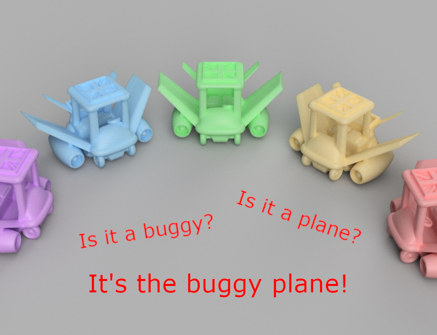 E3D Buggy Plane by JP3D | Download free STL model | Printables.com