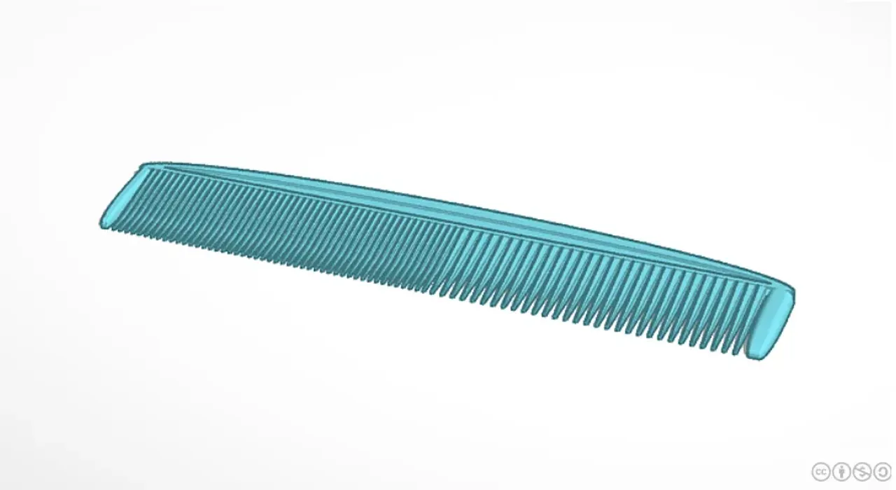 Hair Comb by prusac | Download free STL model | Printables.com