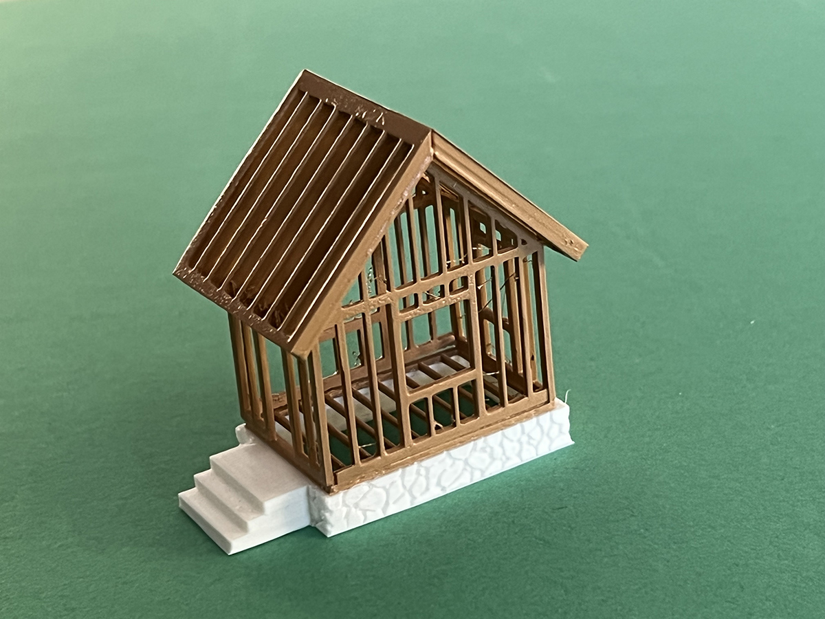 SHACK UNDER CONSTRUCTION HO SCALE by Juniper | Download free STL model ...