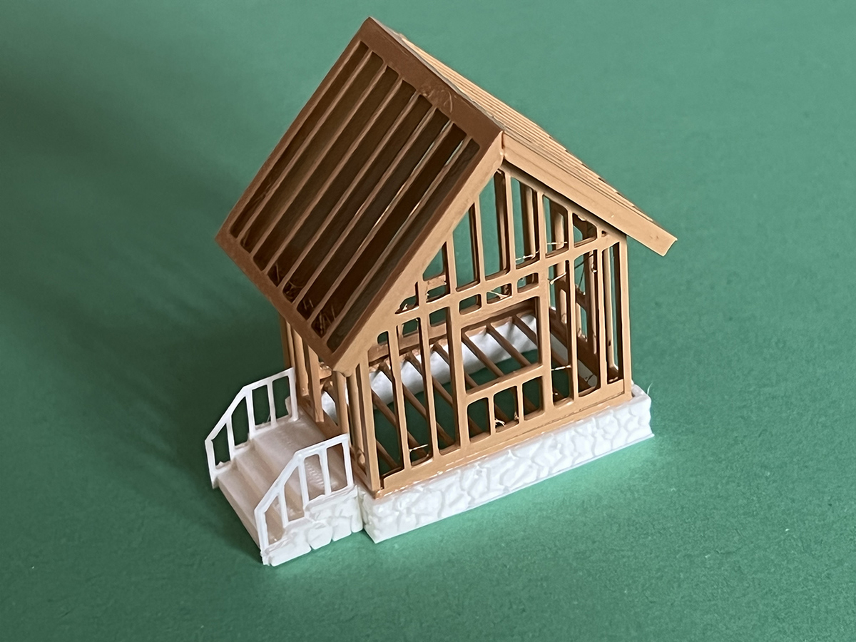 SHACK UNDER CONSTRUCTION HO SCALE by Juniper | Download free STL model ...